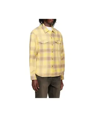 REPRESENT Vintage Flannel Pocket Shirt