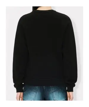 Kenzo Boke Heart Crewneck Sweatshirt - Black