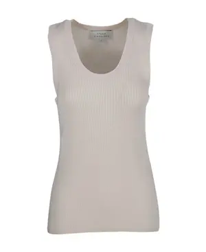 Studio Nicholson Ribbed Knit Tank Top - Gray