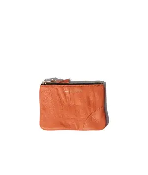 Comme Des Garçons Zip Wallet - Red