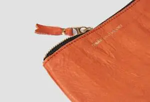 Comme Des Garçons Zip Wallet - Red