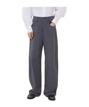 Brunello Cucinelli High Waisted Straight Leg Trousers