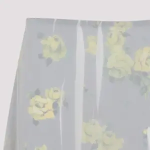 Acne Studios Floral Printed Midi Skirt