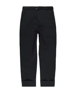 Sacai Logo Casual Pants - Black