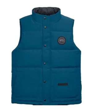 Canada Goose Label Down Vest - Wei Blue
