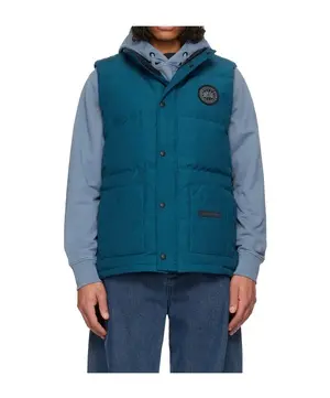 Canada Goose Label Down Vest - Wei Blue