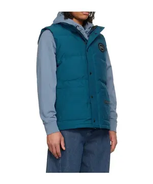 Canada Goose Label Down Vest - Wei Blue
