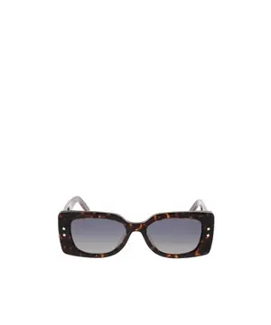 Dior Rectangle Frame Sunglasses - Gray