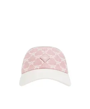Mcm Patterned Baseball Cap - Pink