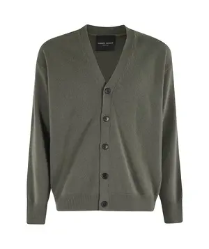 Roberto Collina Button Detailed Cardigans For Men