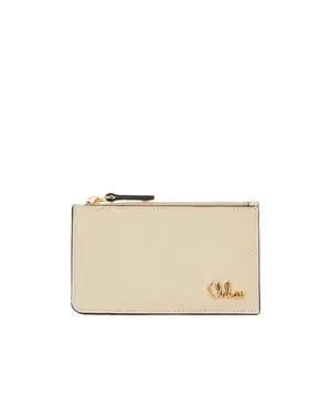 Chloé Small Wallet - Vegetable Beige