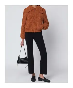 PATOU Textured Zip-up Coat