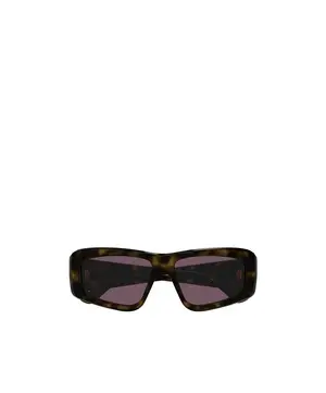 Chloé Eyewear Rectangular Frame Sunglasses - Black