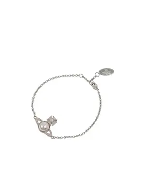 VIVIENNE WESTWOOD Tiliya Pearl Bracelet - Gray