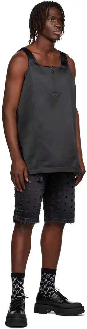 We11Done Square Collar Vest