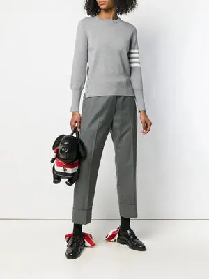 Thom Browne Super 120s High-waisted Trousers