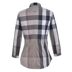 Burberry Checkered Long Sleeve Shirt