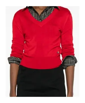 VIVIENNE WESTWOOD V-neck Long Sleeve Sweater