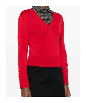 VIVIENNE WESTWOOD V-neck Long Sleeve Sweater