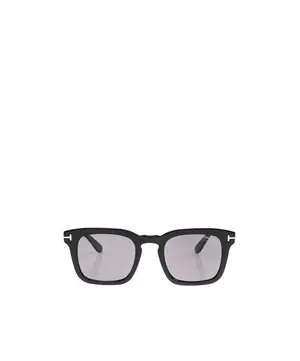 TOM FORD Dax Square Frame Sunglasses - Gray