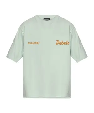 Dsquared2 Rebels Loose Fit T-shirt - White