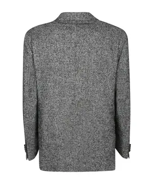 Tagliatore Micro-pattern Single-breasted Jacket