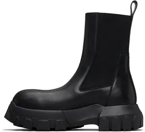 Rick Owens Chunky Tractor Boots - Black