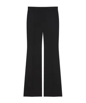 Givenchy Bootcut Tailored Wool Pants - Black