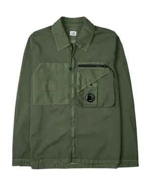 C.P. COMPANY Logo-patch Shirt Jacket