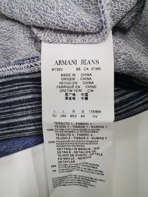 Emporio Armani Denim Dept" Logo Pullover