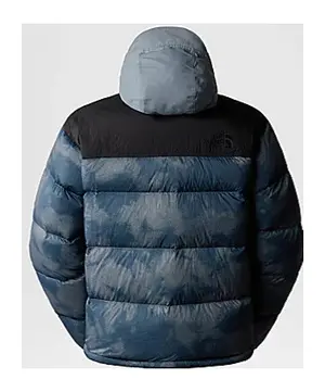 The North Face Logo Embroidered Puffer Jacket - Black