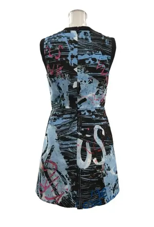 Sportmax Round Neck Printed Dress