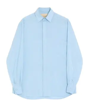 Valentino Garavani Striped Button-up Shirt - Blue