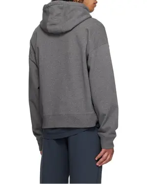 Maison Kitsuné Bold Fox Head Patch Oversize Hoodie - Gray