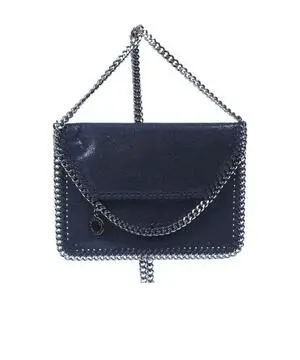 Stella McCartney Logo Shoulder Bag - Black