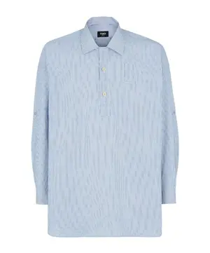 Fendi Logo Detailed Short-sleeved Shirt