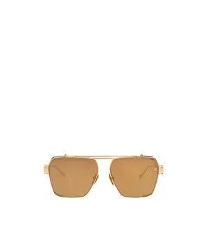 Balmain Logo Sunglasses - Nude