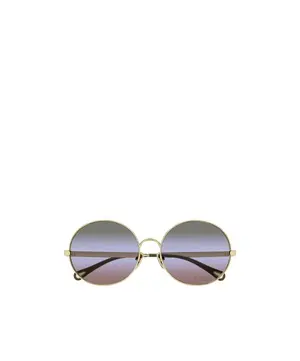 Chloé Round Metal Sunglasses - Gray