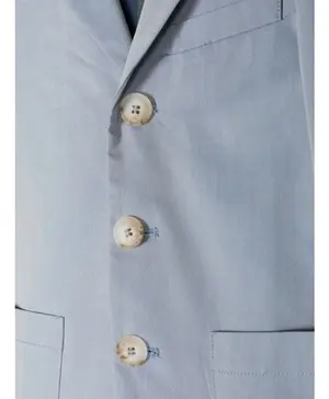 Emporio Armani Single-breasted Blazer - Gray