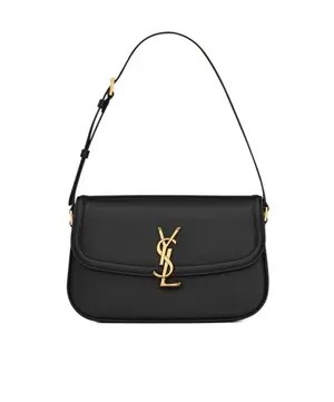 Saint Laurent Solferino Medium Shoulder Bag - Black