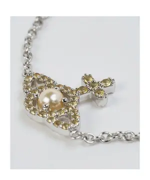 VIVIENNE WESTWOOD Embellished Chain Bracelet