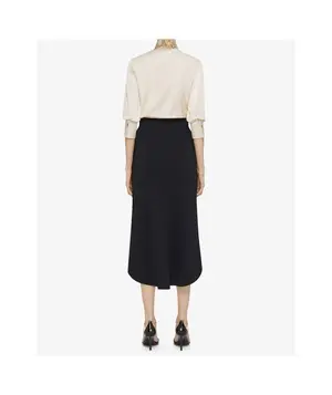 Givenchy Punto Milano Button Detailed Midi Skirt
