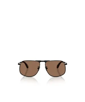 Moncler Full Frame Aviator Sunglasses - Brown
