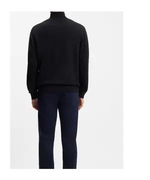 Hugo Boss Upalano Zip-up Sweater - Dark Blue