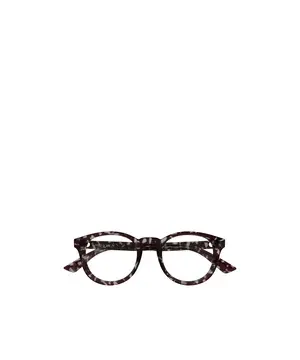 Alexander McQueen Round Frame Eyeglasses