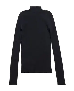 Balenciaga High Neck Knitted Top