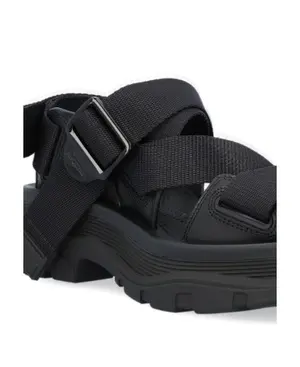 Alexander McQueen Tread Strapped Sandals