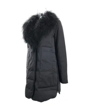 Sportmax Fur Collar Quilted Coat