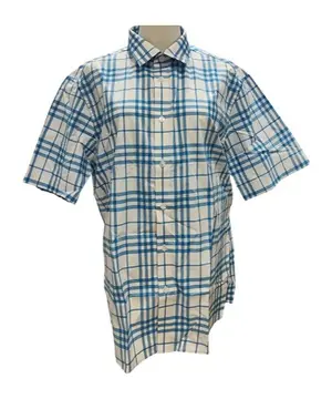 Burberry Plaid Short Sleeve Shirt