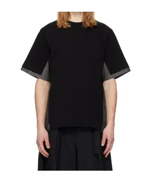 Sacai Pocket Colour-block T-shirt